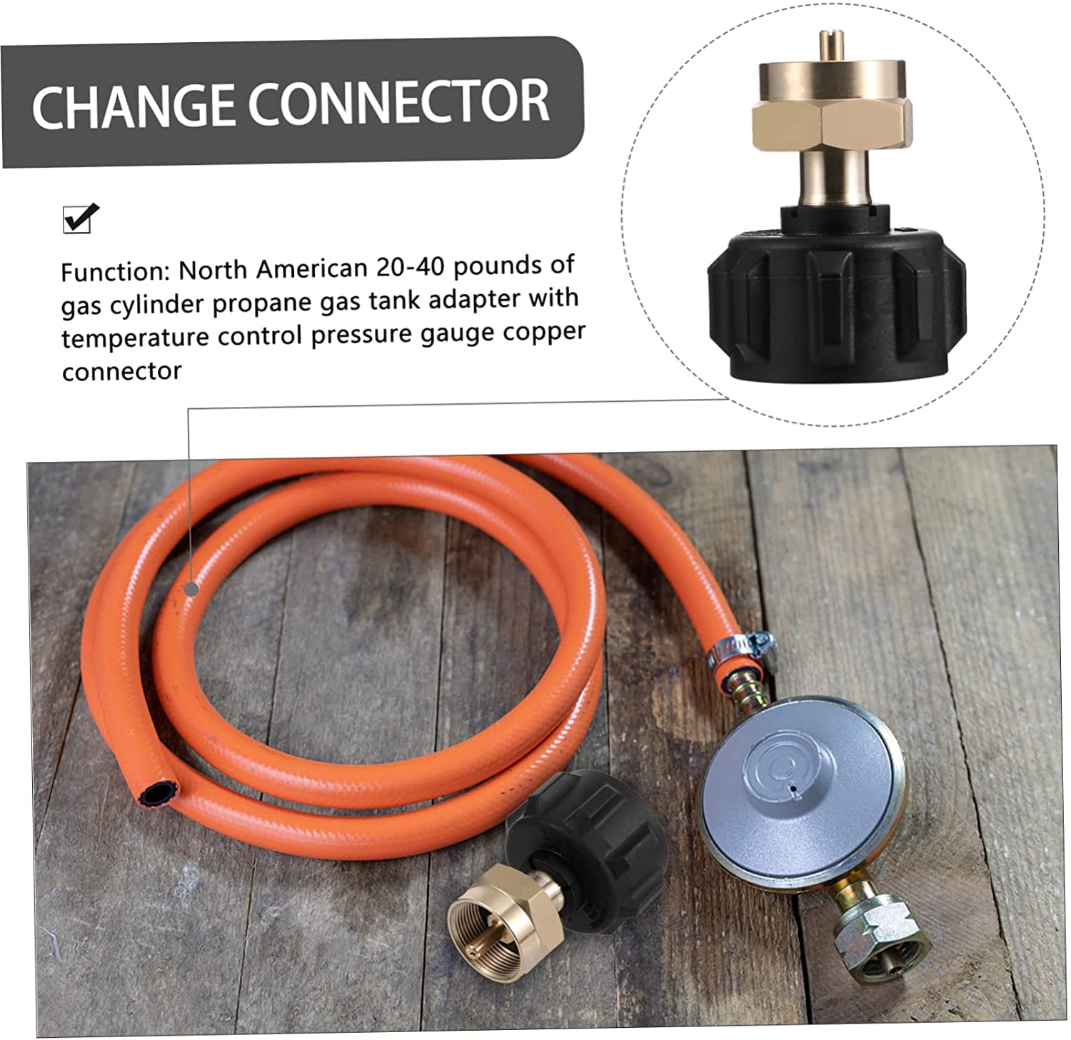 Universal Propane Gas Grill Barbecue Regulator Camping