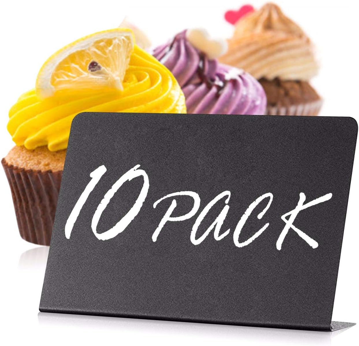 10 Pack Mini Chalkboard Signs for Food Display - Party - Buffet ...