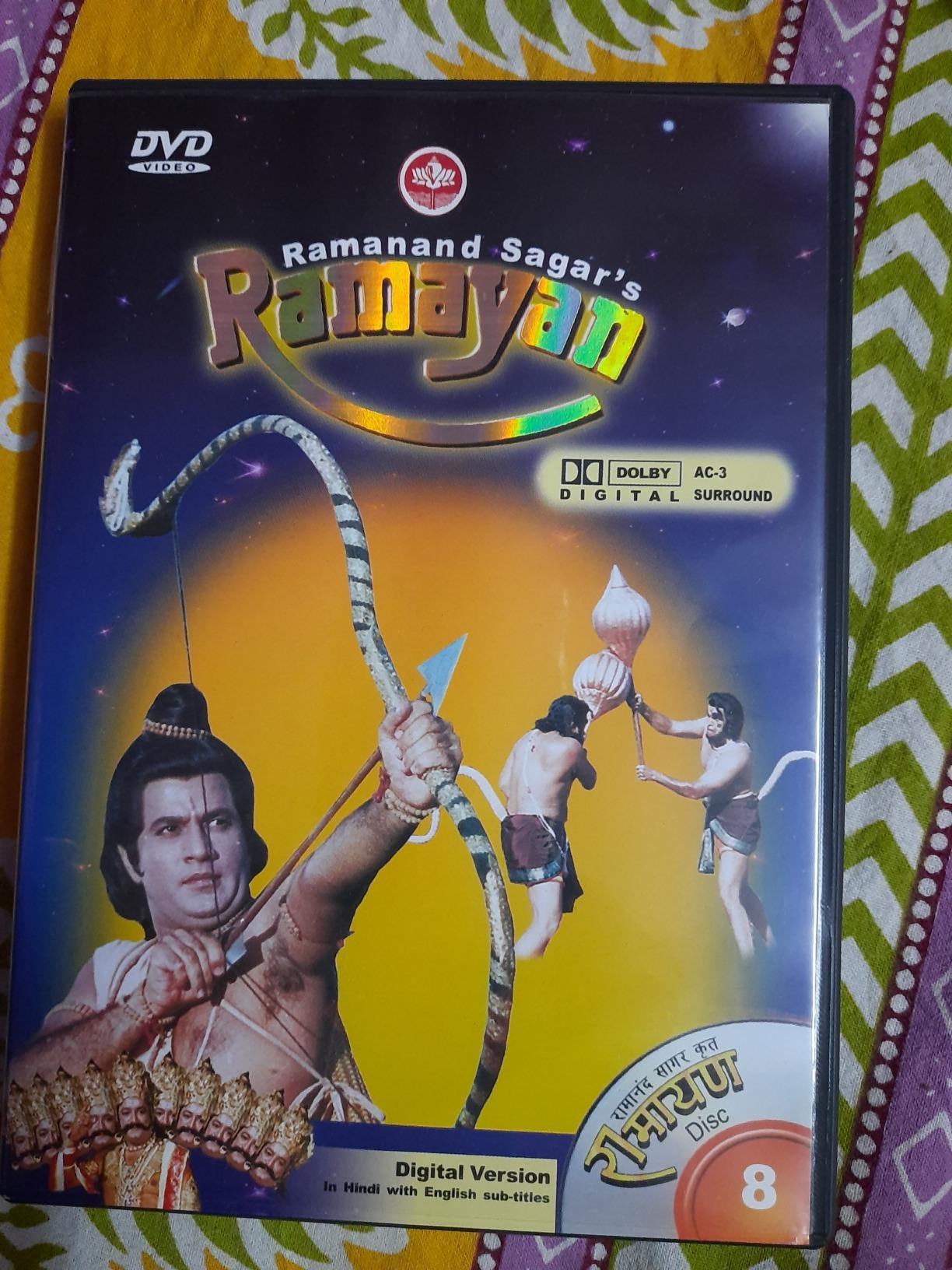 Amazon.com: Ramayan Volume 8 (Dvd) Episode 34 to 38 : Various, Ramanand ...