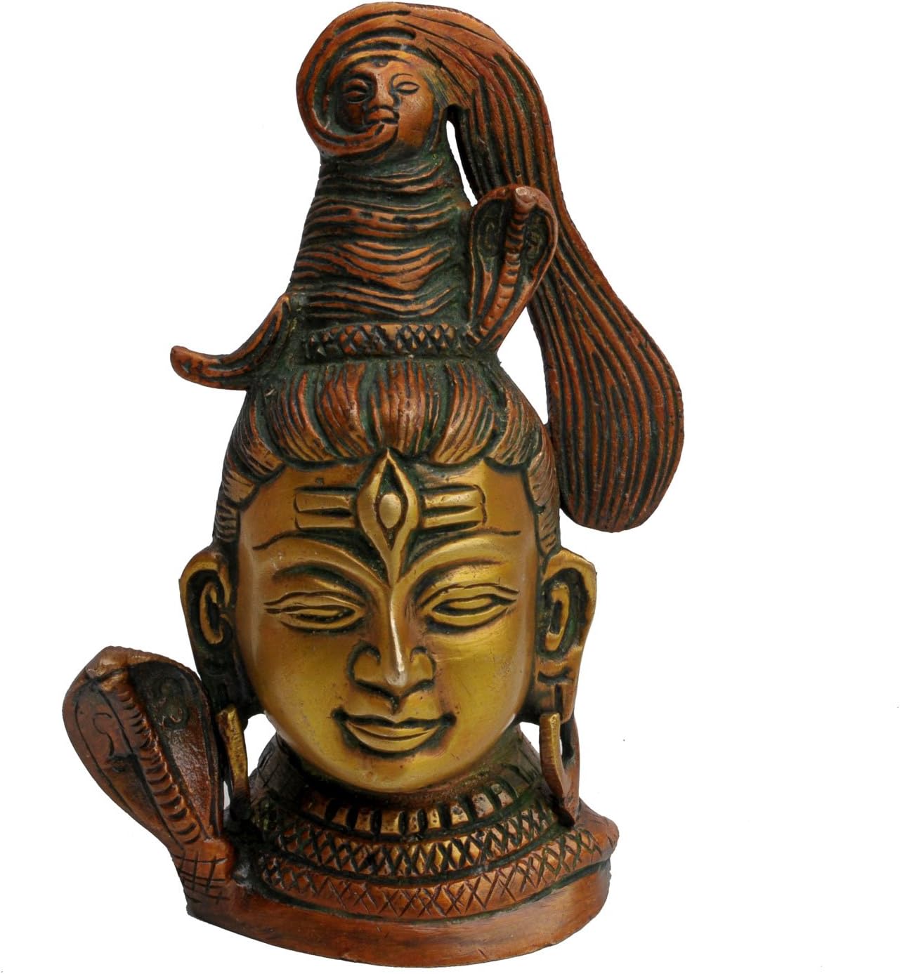 Amazon.com: Shiva Head Antique Statue Handmade from India : Everything Else