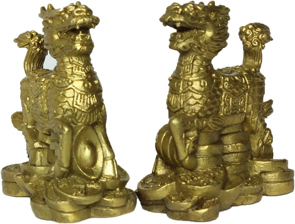 Amazon.com: FENGSHUI Handmade Attracting Wealth Chi Lin/Qilin Zhi Lin ...