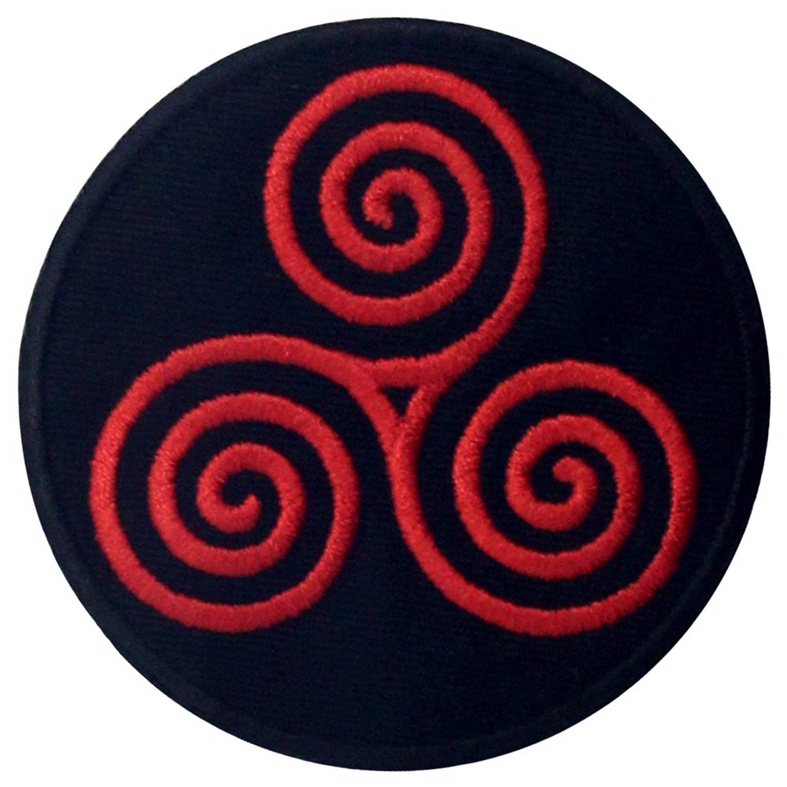 Amazon.com: The Symbol of Triskel Circle Patch Embroidered Badge ...
