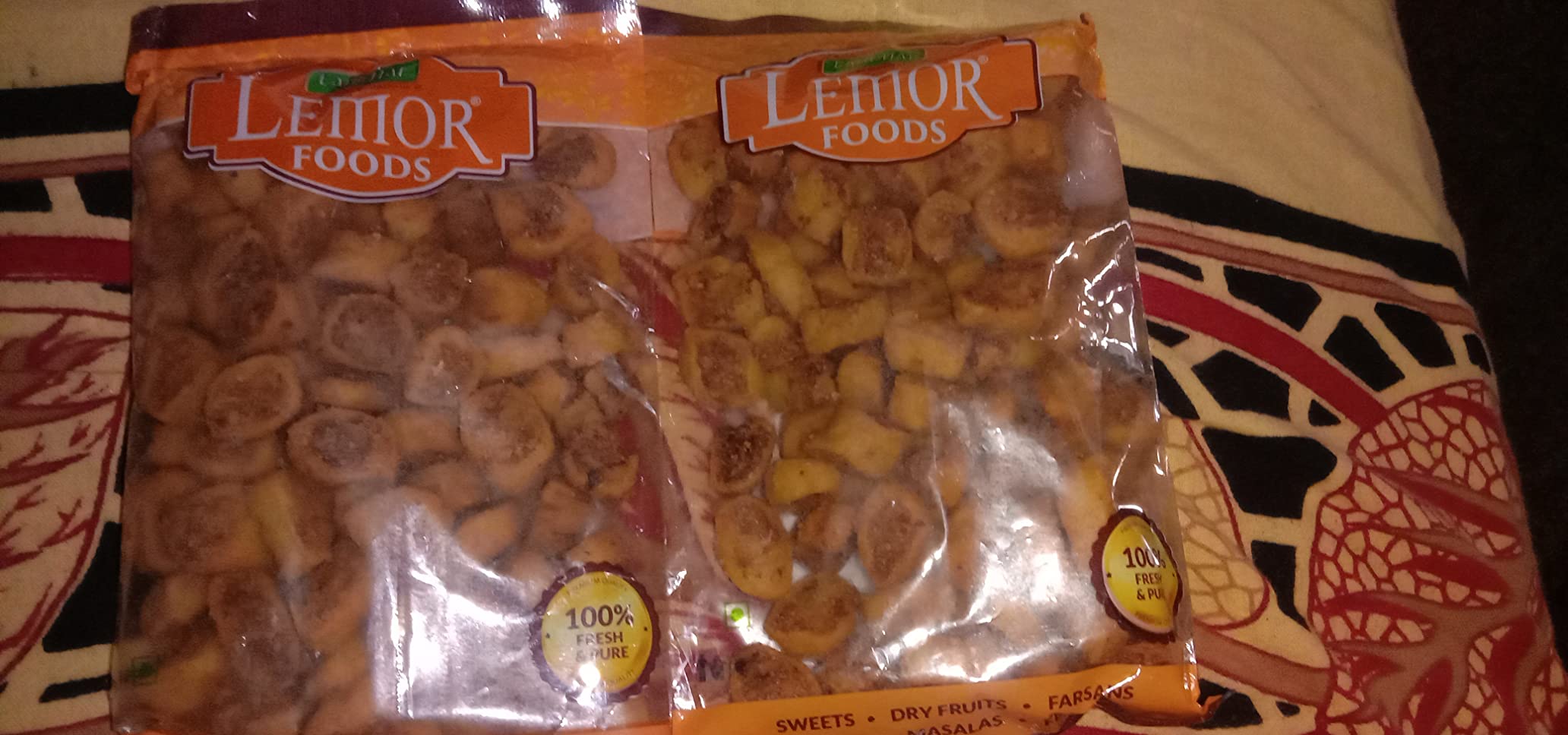 Lemor Special Button Bhakarwadi (400 gms, 2 Packets of 200 gms Each ...