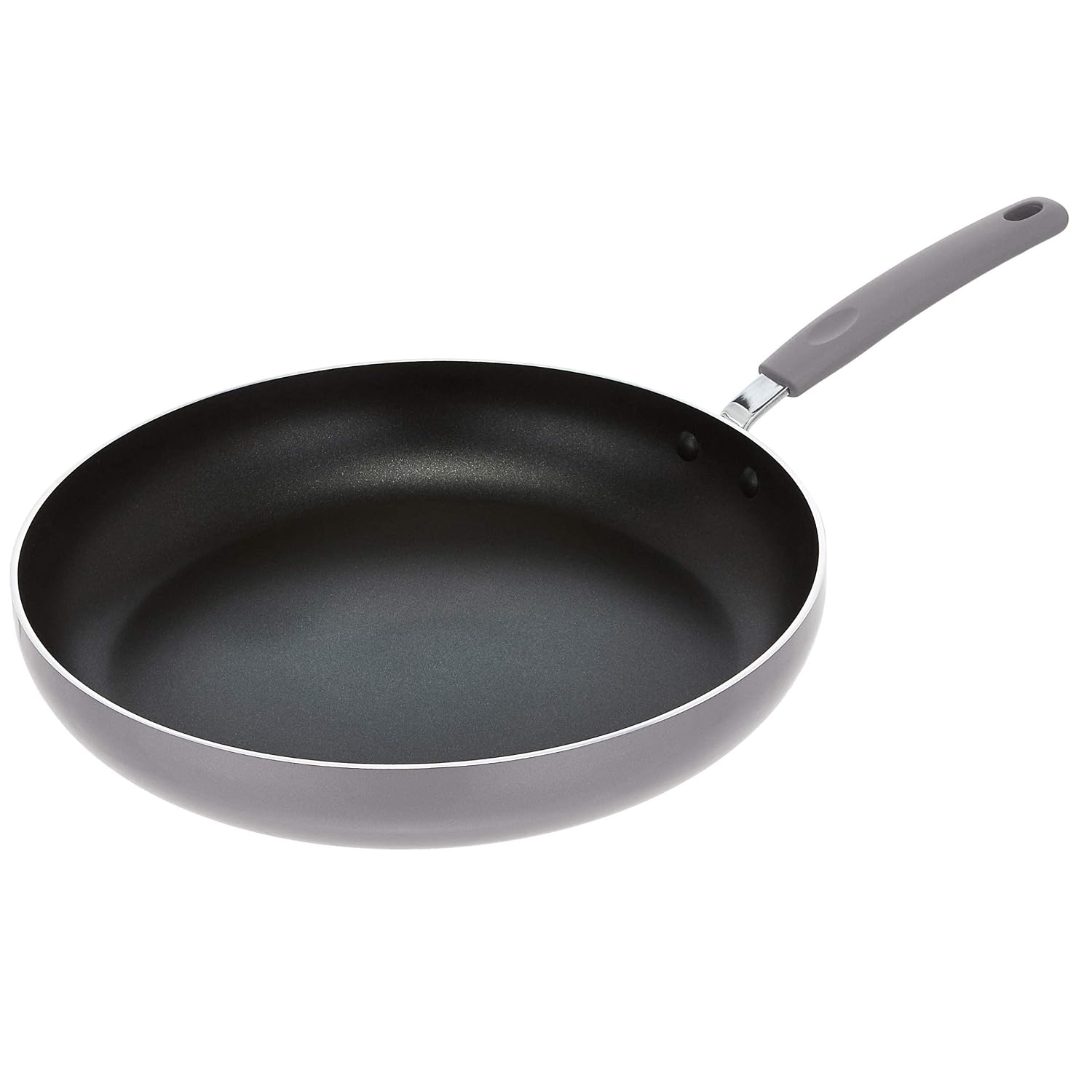 Buy Amazon Basics Ceramic Non-Stick 32 cm Pan, Grey Online at Low ...