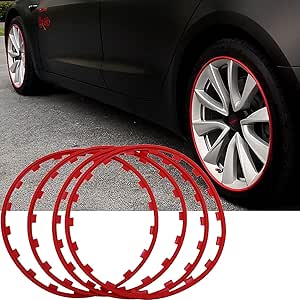 Amazon.com: Alloy Wheel Protectors 17-20in Diameter Car Rims Edge Trim ...