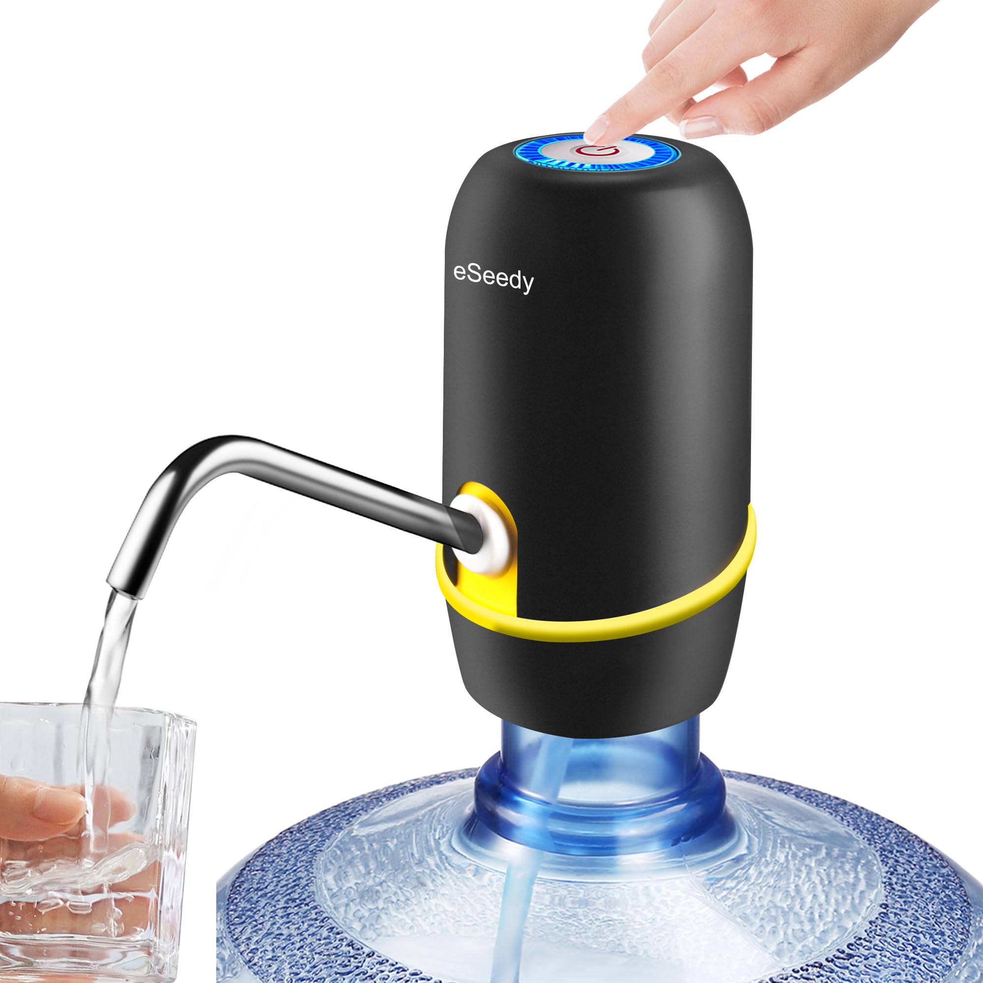 eSeedy Electric Water Pump, Automatic Drinking Water Dispenser for 5 ...