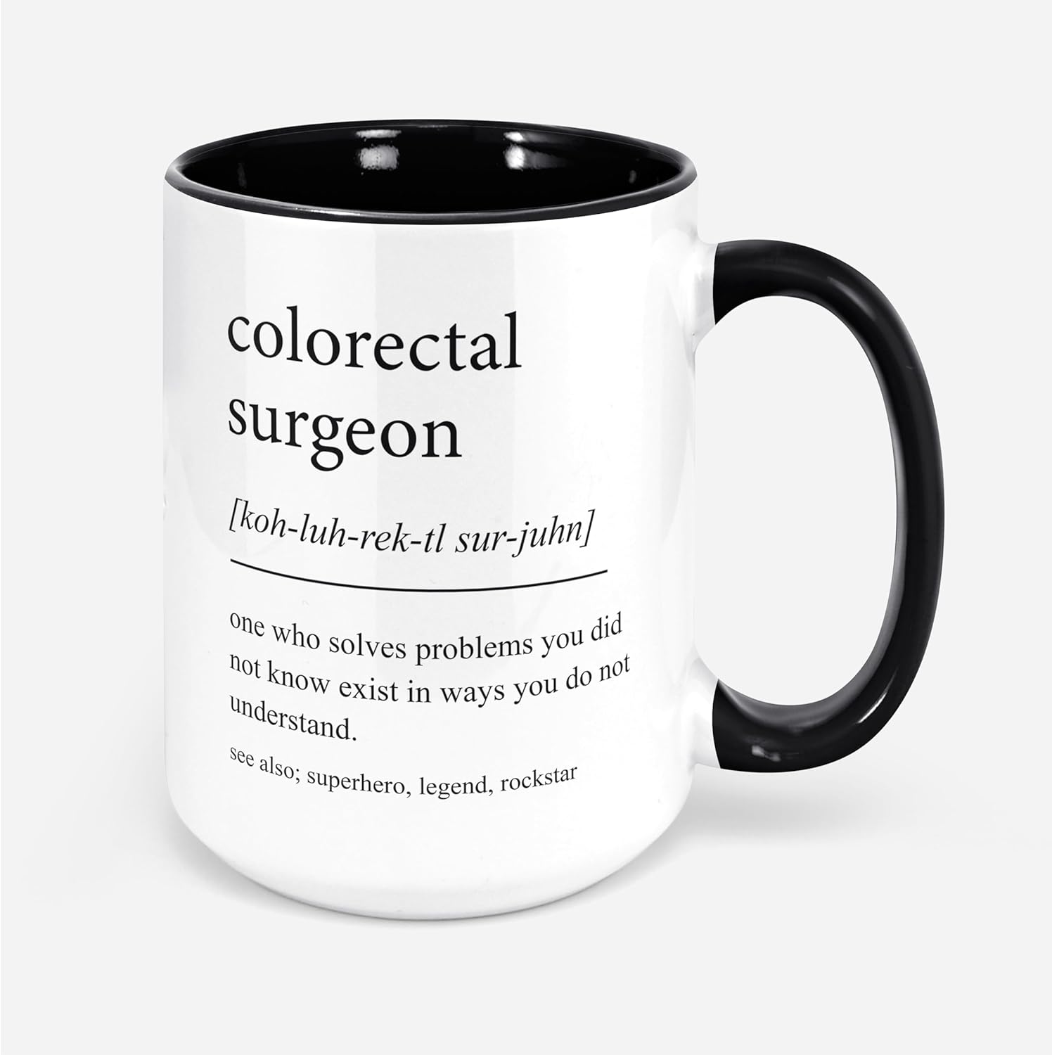 Amazon.com: Colorectal Surgeon Gift Funny Colorectal Surgeon Mug ...