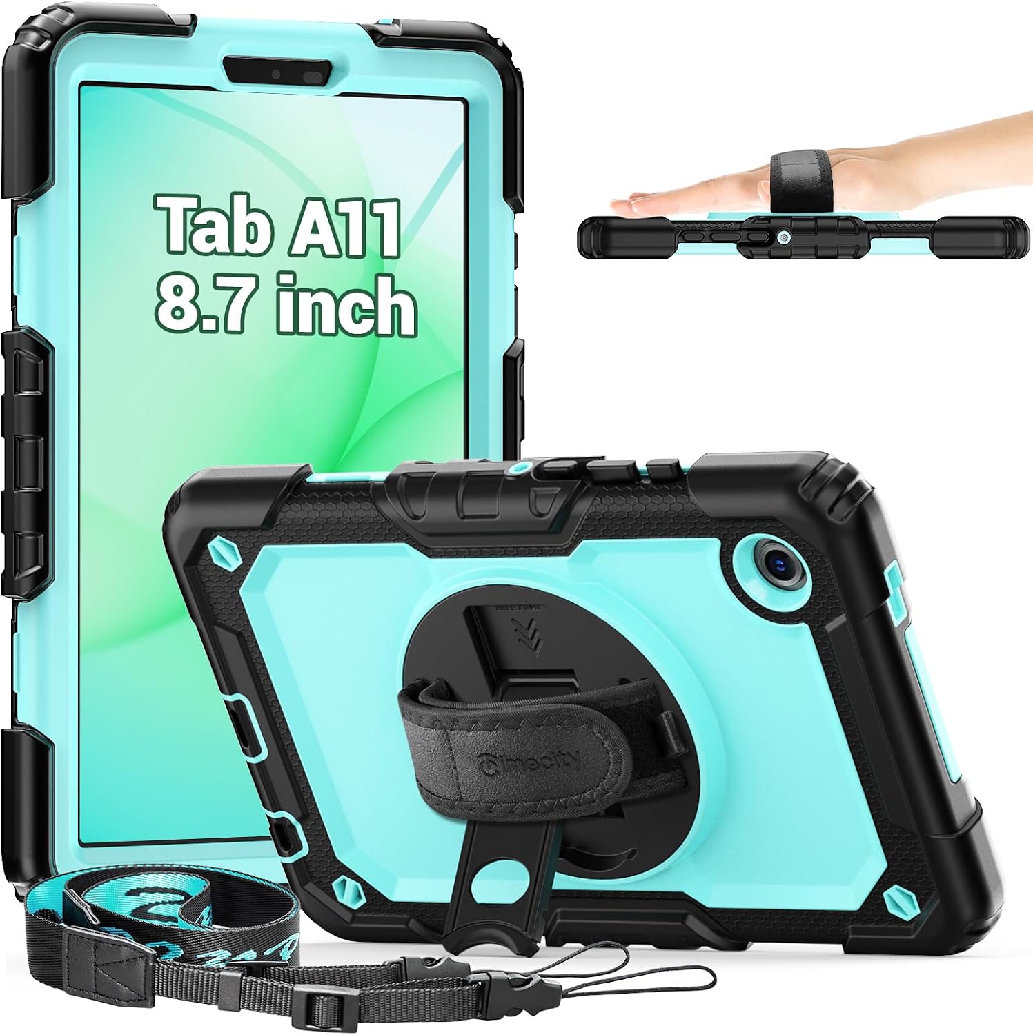 Timecity Case for Samsung Galaxy Tab A11 8.7 Inch 2025 (SM-X130/X133 ...
