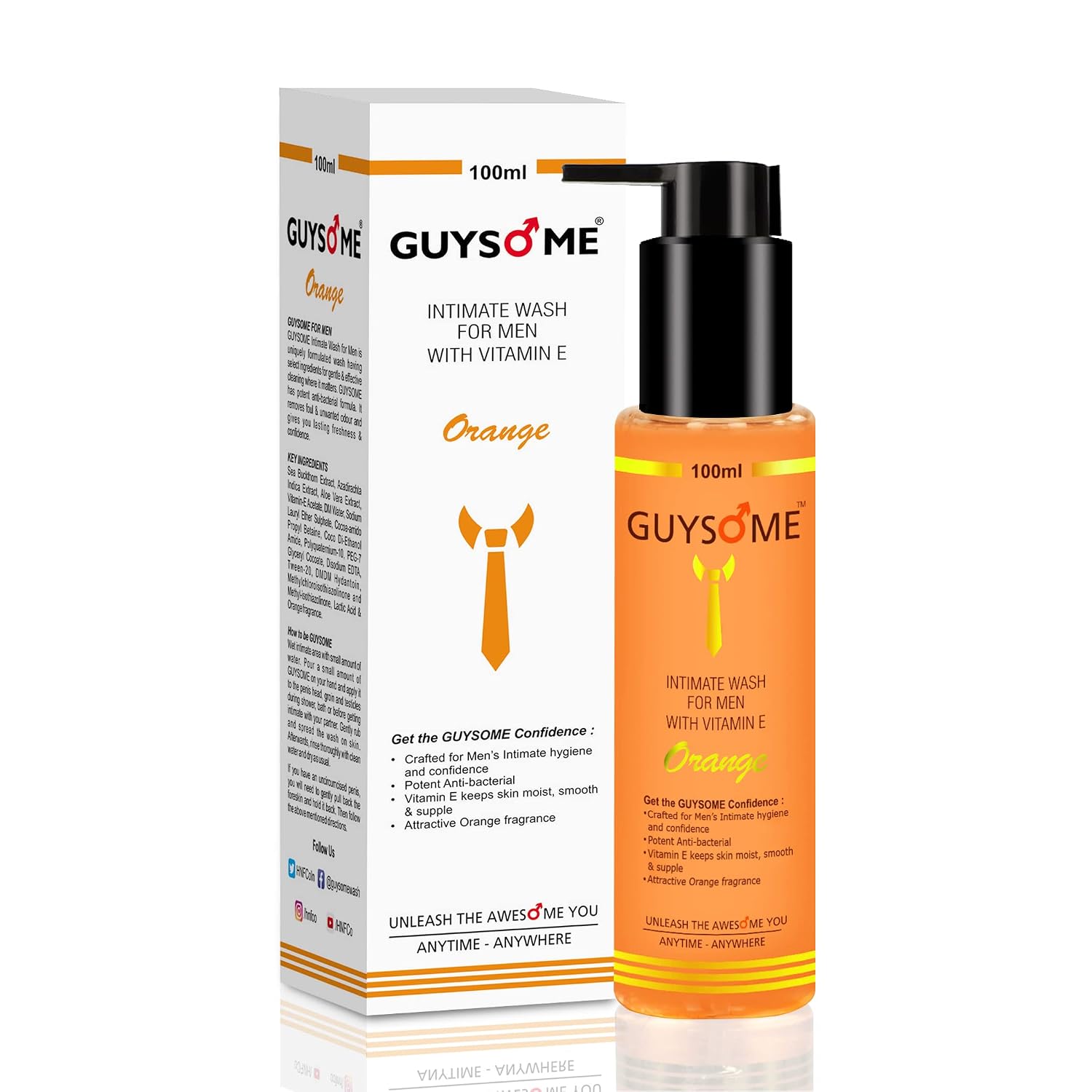 Amazon.com : GUYSOME Intimate Wash for Men, Daily Hygiene Wash for Male ...