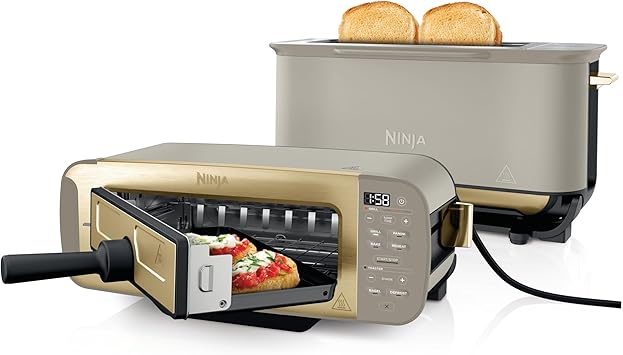 Ninja Foodi 3-in-1 Toaster, Grill and Panini Press with Flip Design, 7 ...