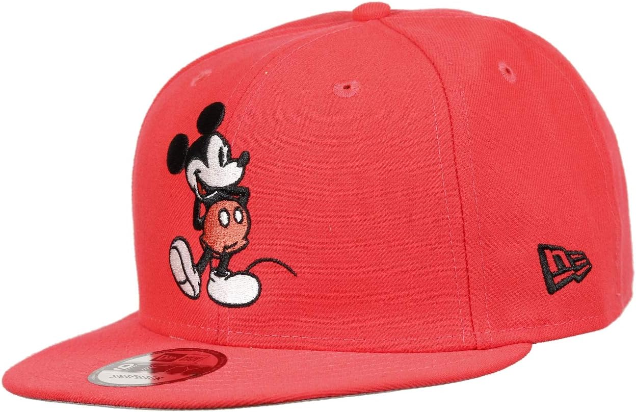 Amazon.com: New Era Mickey Mouse LA Infrared Snapback Cap 9fifty 950 ...