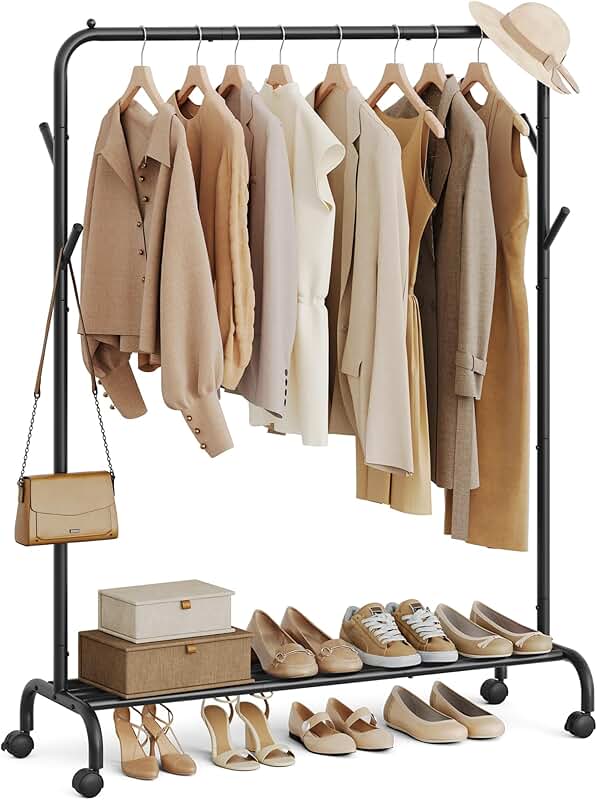 Portants - Rangement pour vêtements et penderies : Cuisine & Maison ...