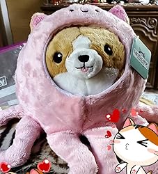 Amazon.com: Squishable / Undercover Corgi in Octopus - 7" : Toys & Games