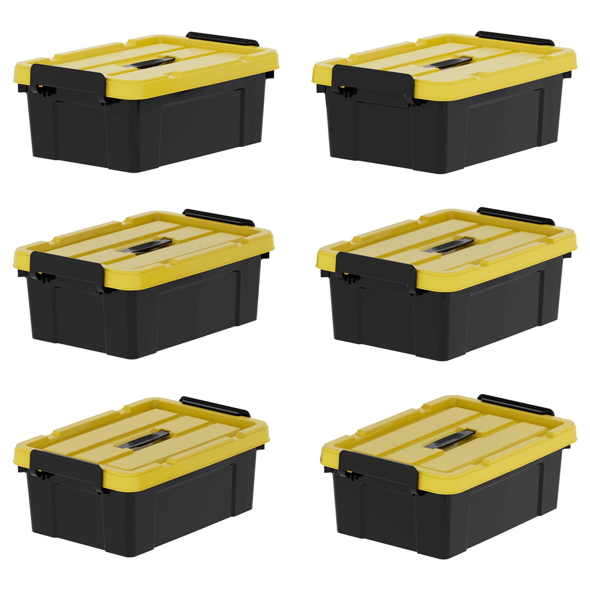Snapklik.com : Cetomo 16Qt6 Durabilt Flip Lid Stackable Heavy Duty ...