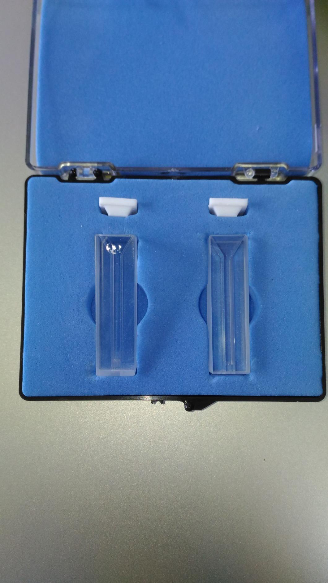 Spectrometer Cuvette Cells Micro Quartz Cuvette With PTFE Cover - 10mm ...