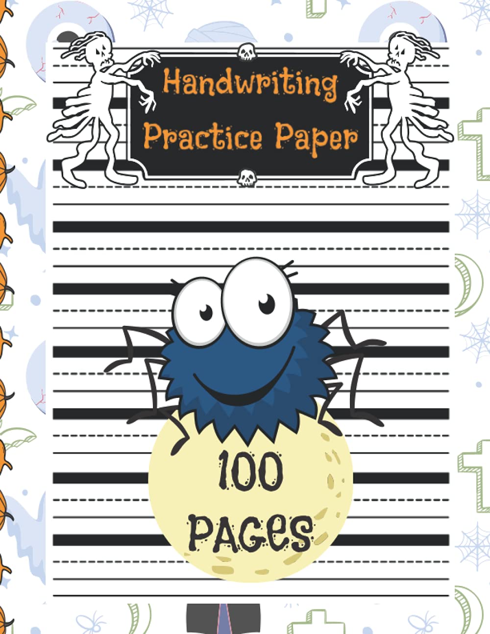 Buy Handwriting Practice Paper: With 100 Good Blank Raised Line Paper ...