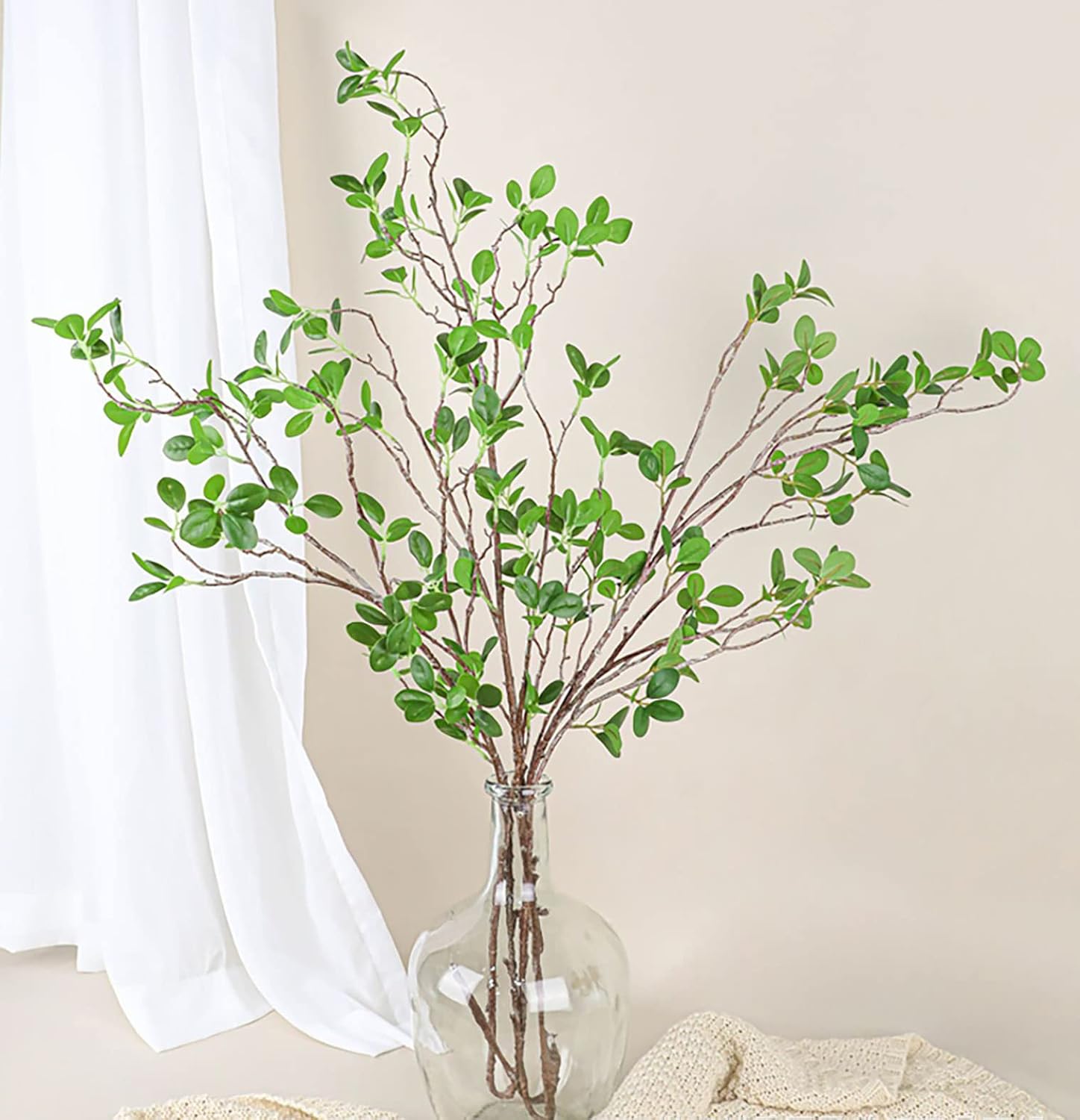 Amazon.com: Focalmotors 3Pcs Faux Stems Artificial Branches 43.3 Inch ...