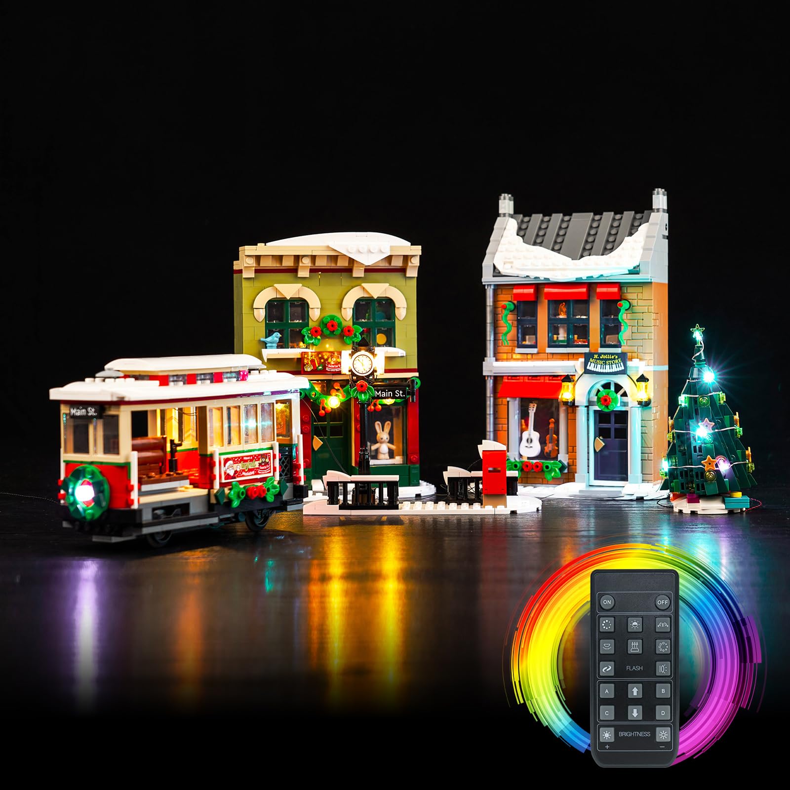 Amazon.com: Hilighting Upgraded Led Light Kit for Lego Holiday Main ...