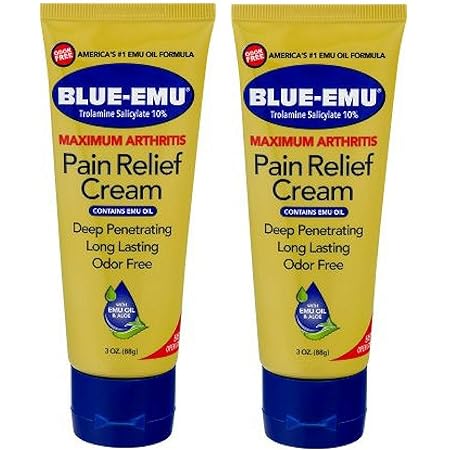 Amazon.com: Blue Emu Arthritis Maximum Pain Relief Topical Cream for ...