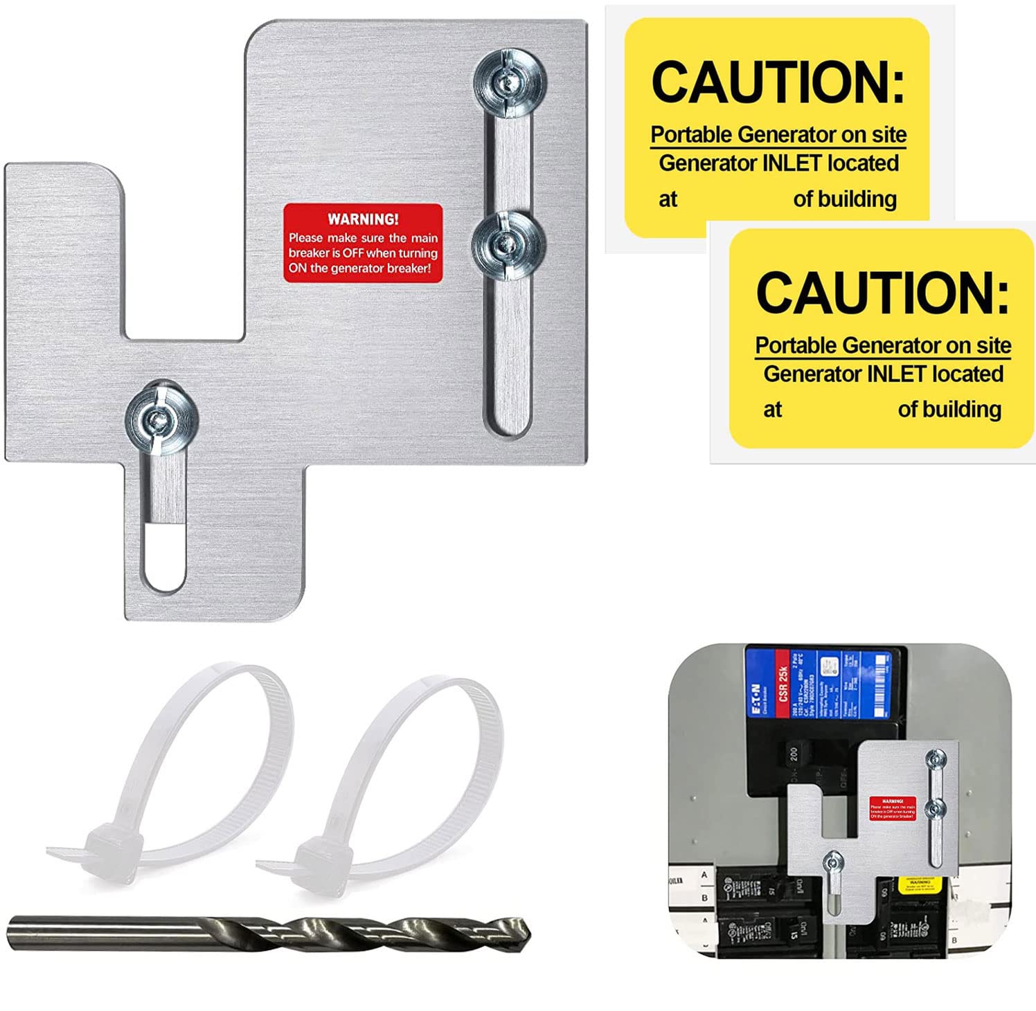 Generator Interlock Kit Multiple Styles Fit for Eaton Cutler Hammer ...