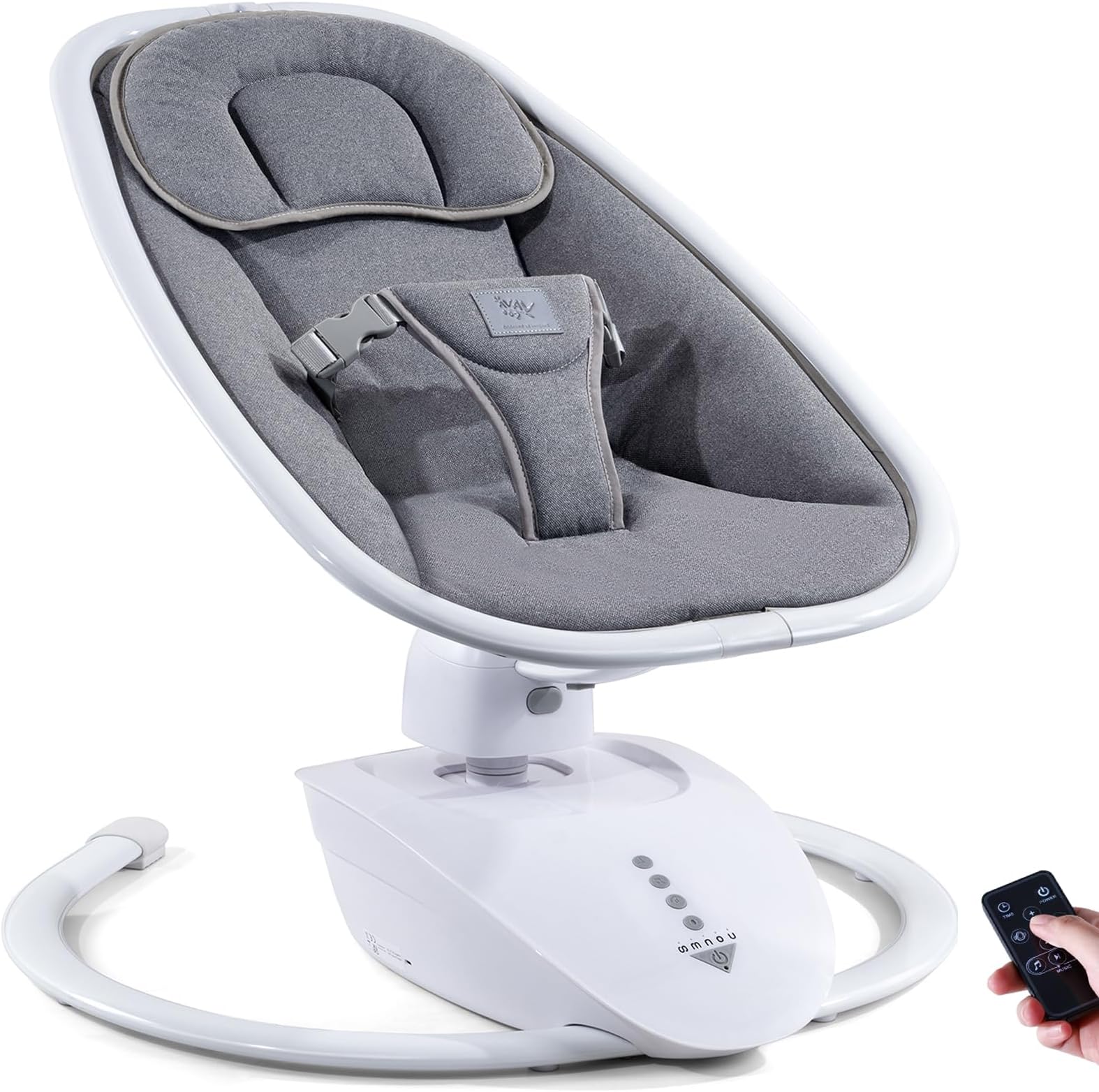 Amazon.com : VaVaSoo Electric Baby Swing Automatic Baby Swings Multi ...