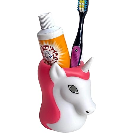 Amazon.com: Lily's Home Fun Toothbrush Holder for Kids - Children's ...