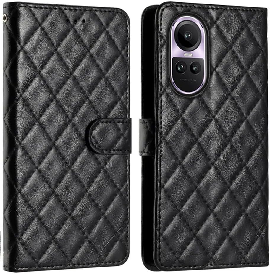 SHINESTAR Ultimate Leather 3D Finish Imprinted Rhombus Pattern Grid ...