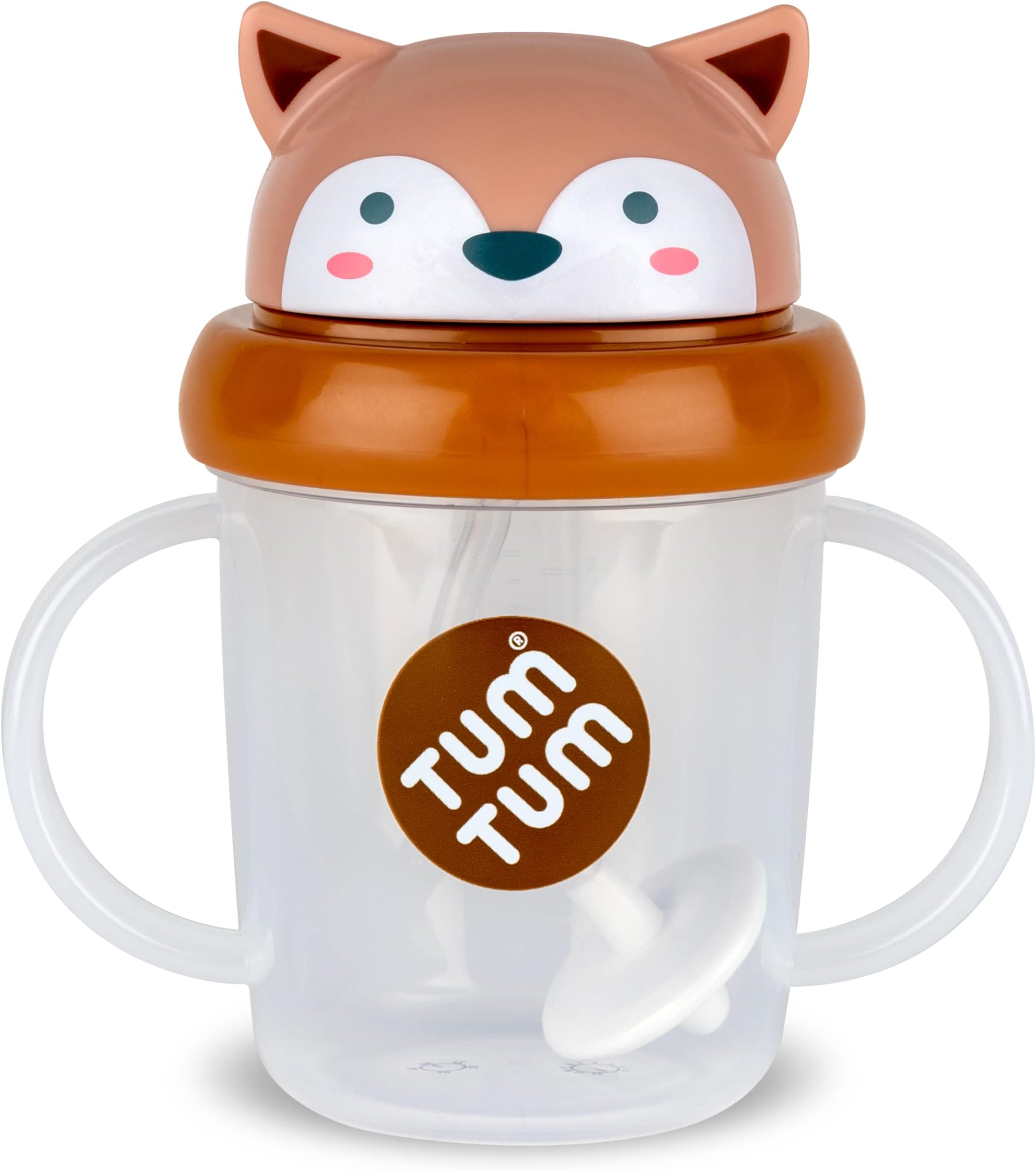Amazon.com: TUM TUM Tippy Up Free Flow Sippy Cup (No Valve), Sippy Cup ...