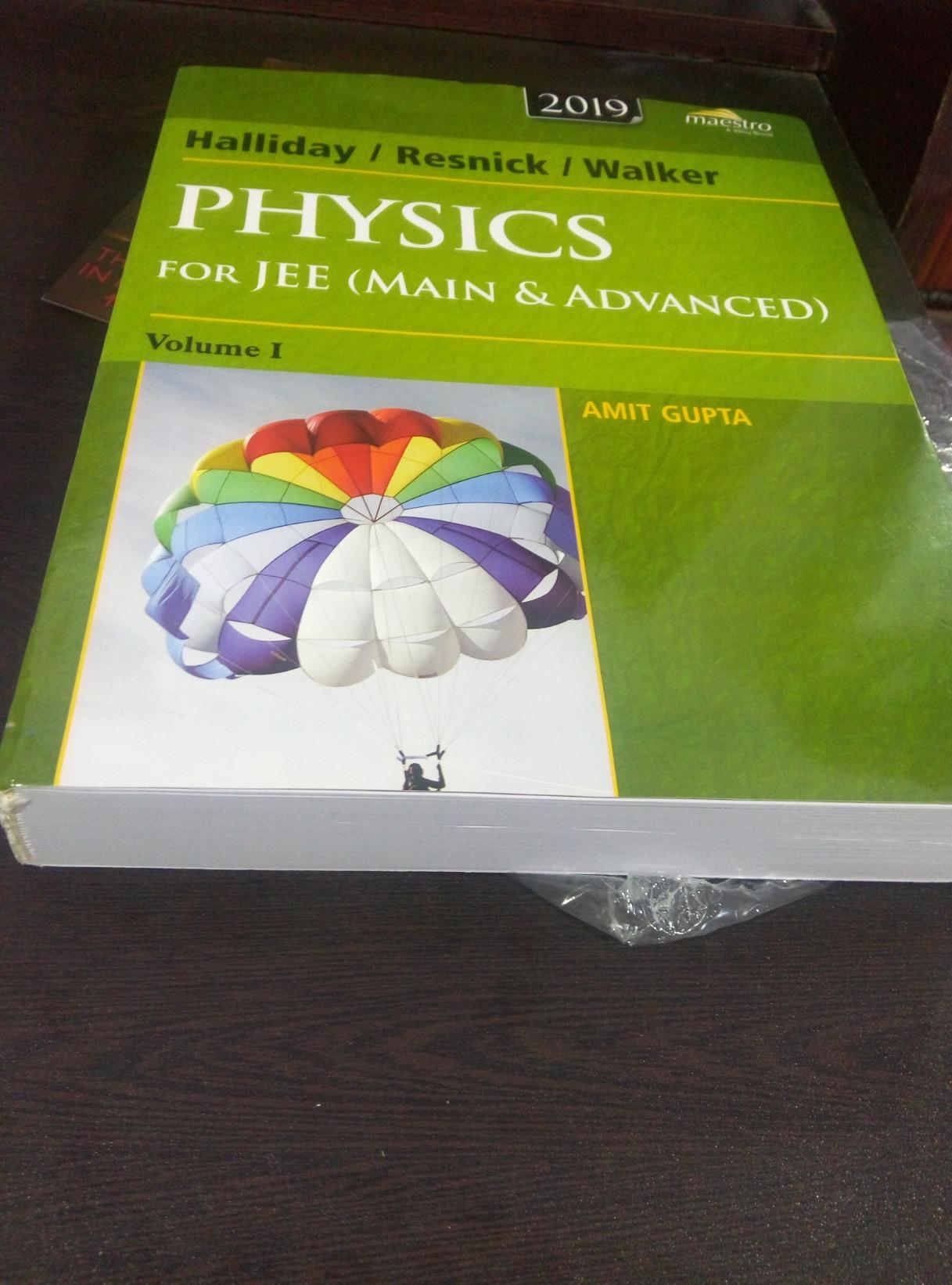 Buy Wiley's Halliday / Resnick / Walker Physics for JEE (Main ...