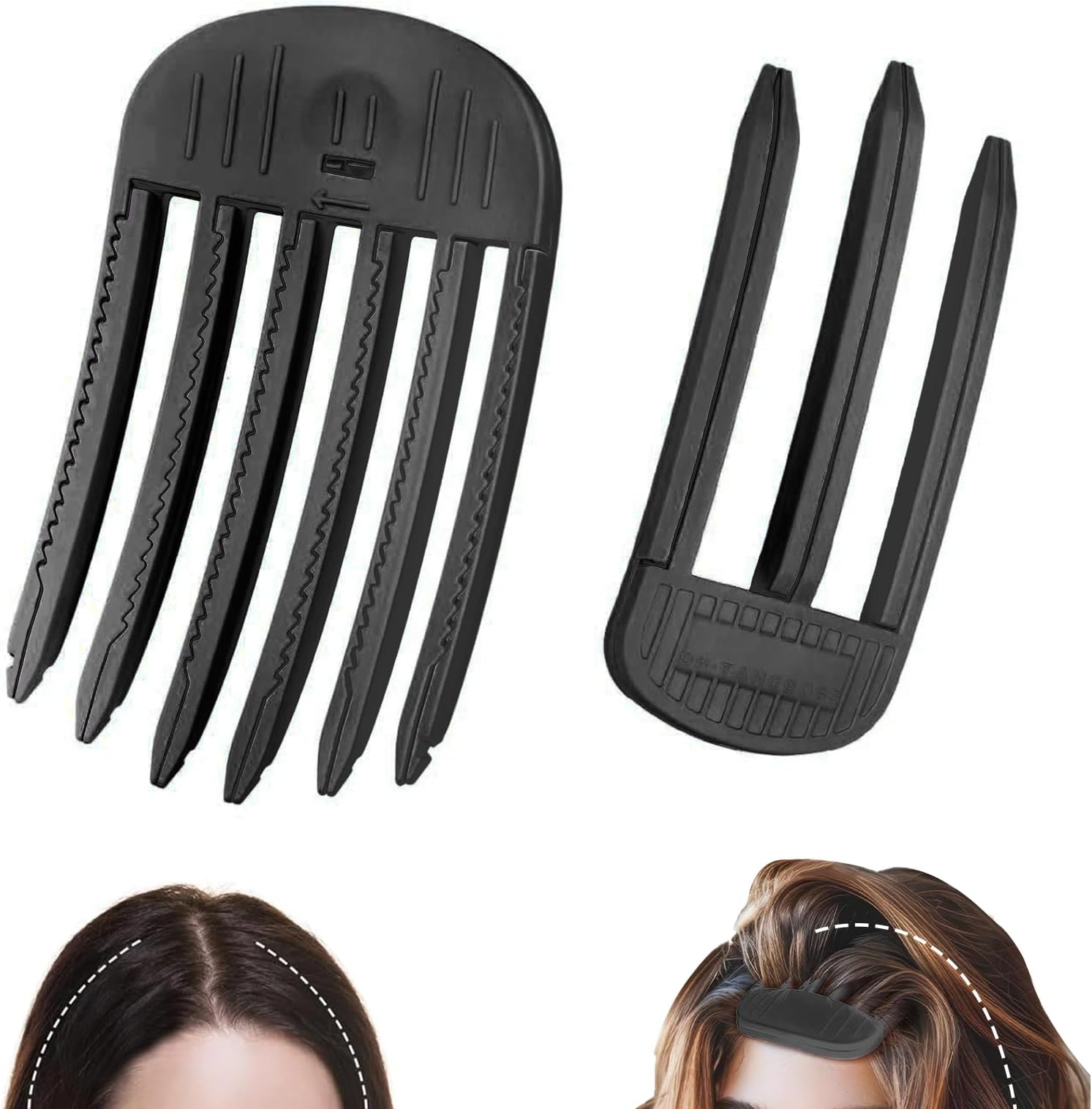 Amazon.com : 4Pack Hair Volume Clips ，Volume Hair Clips for Fluffy ...