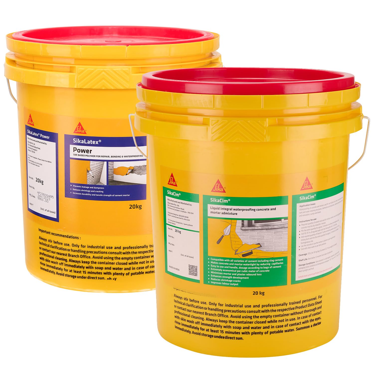 Sika Concentrated multipur polymer- waterproofing &repairing mortars ...