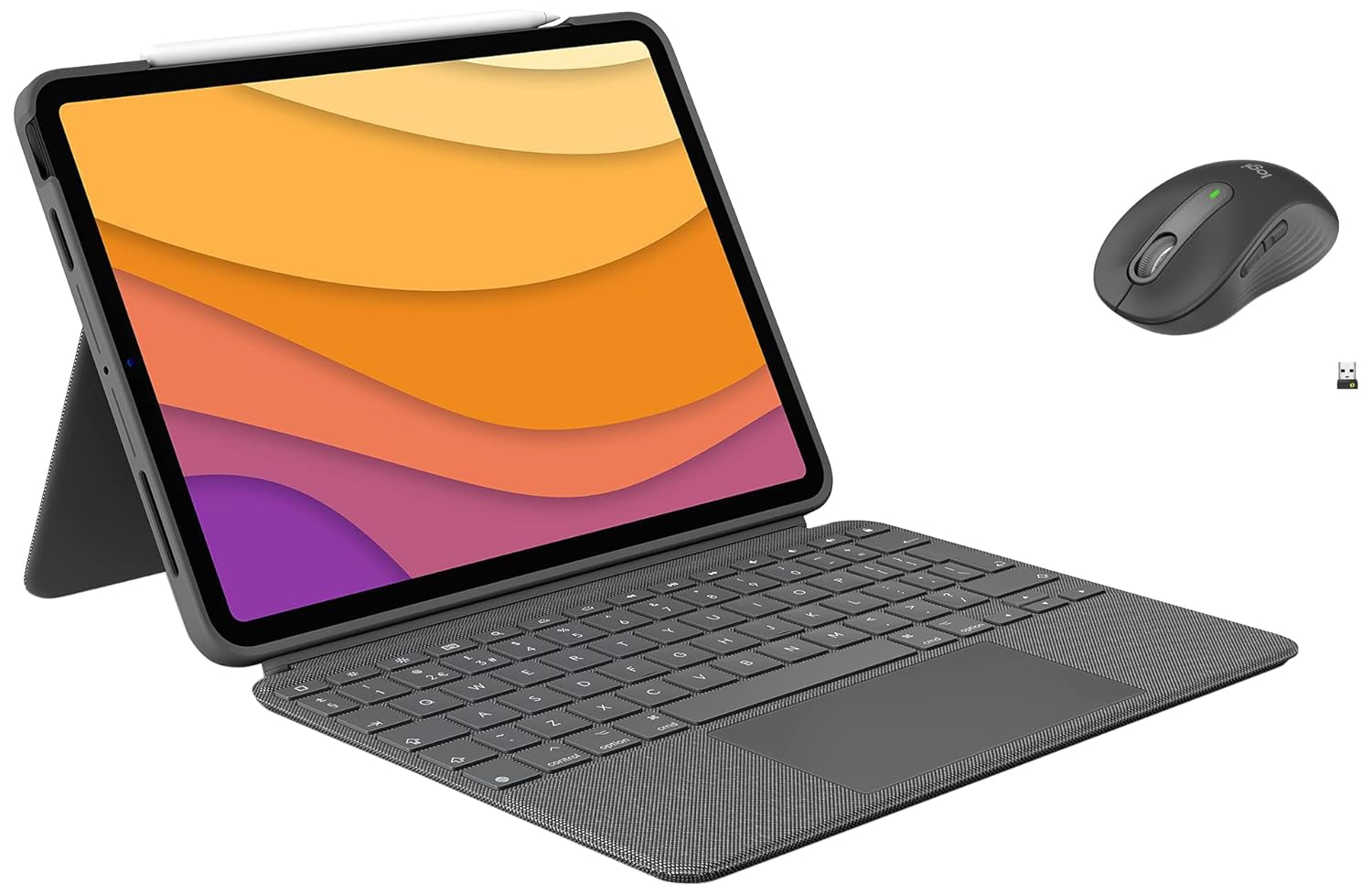 Amazon.in: Buy Logitech Combo Touch iPad Air (4th and 5th Gen) Keyboard ...