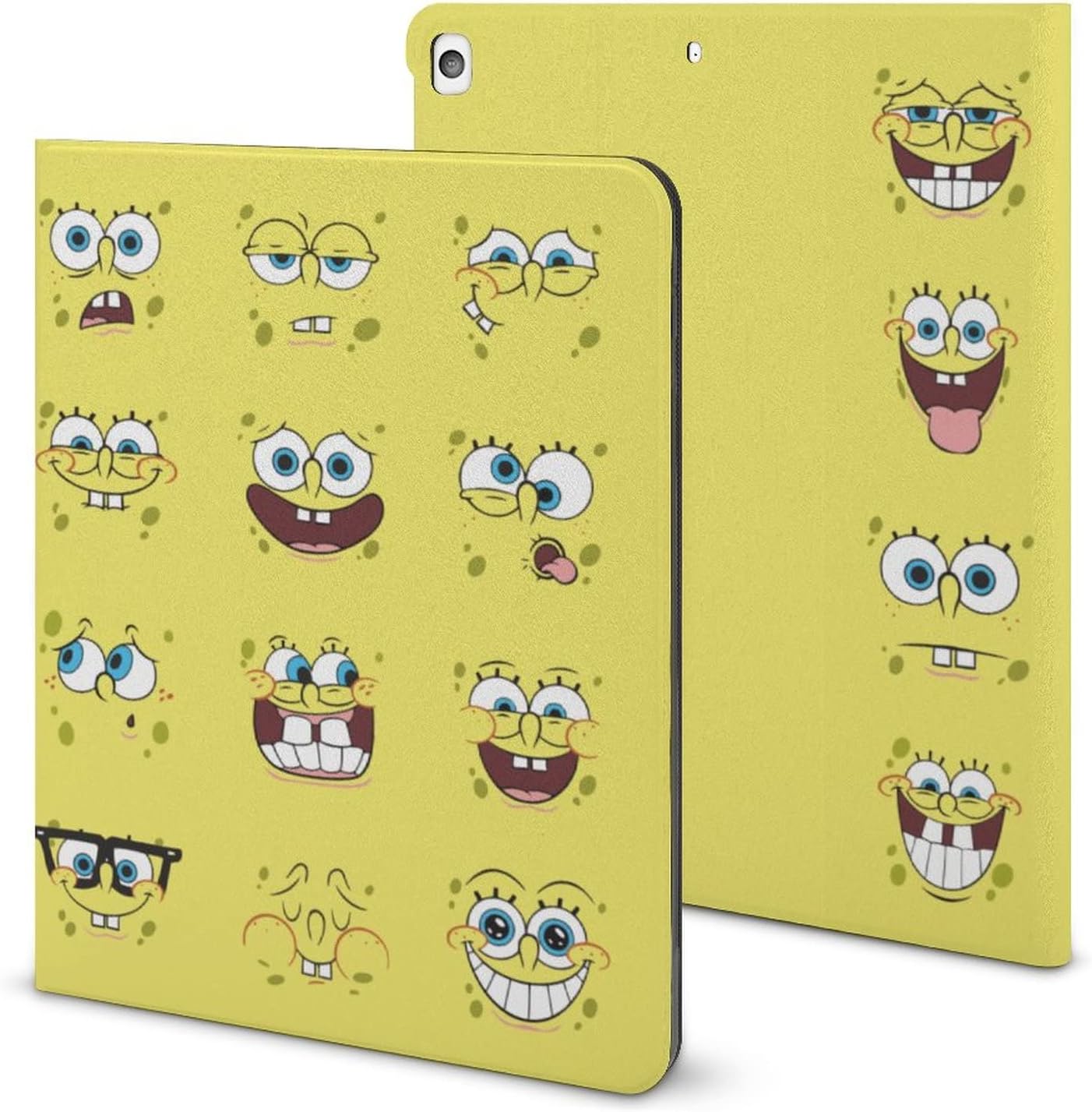Amazon.co.jp: SpongeBob iPad 9/8/7 Case, iPad 10.2 Inch Case, Fits 2021 ...
