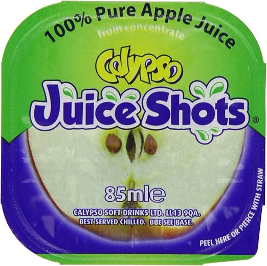 Calypso Pure Apple Juice Cuplets 96 x 85 ml : Amazon.co.uk: Grocery