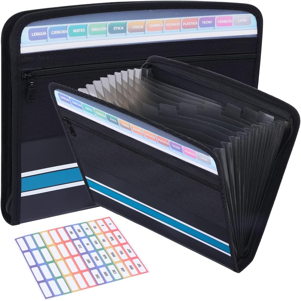 Carpeta Organizadora de Documentos-Organizador de Archivos de Acordeón ...
