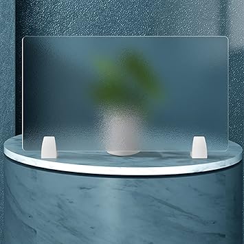 Amazon.com: Acrylic Desk Divider Partition, 15 20 35 47 Inches Table ...