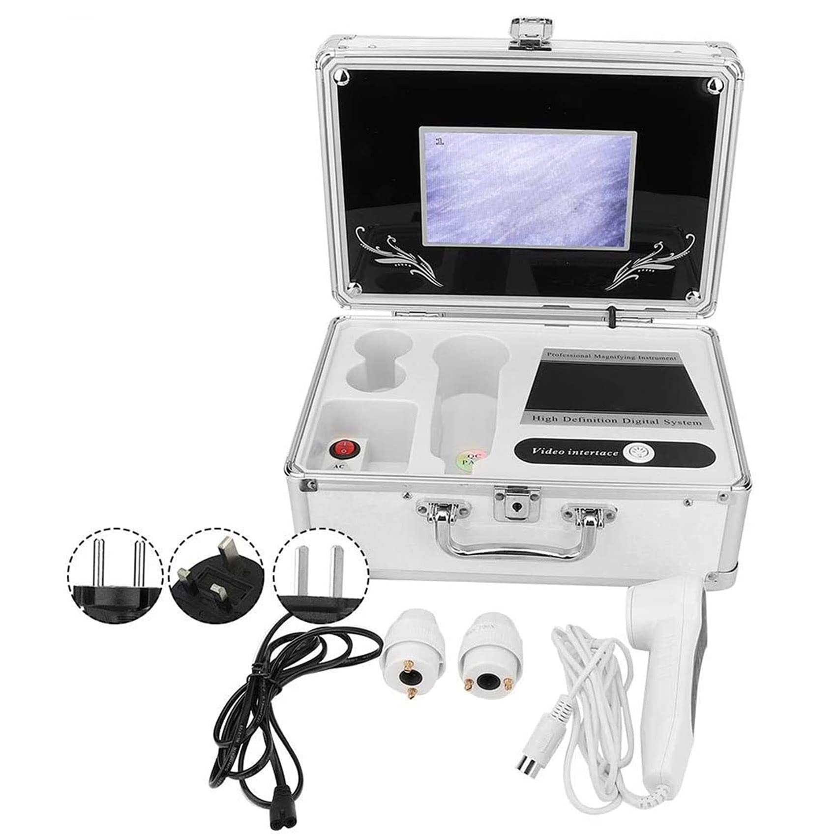 Buy Fhdisfnsk Skin Diagnosis Hair Analyzer, 7 Inch LCD Screen Digital ...