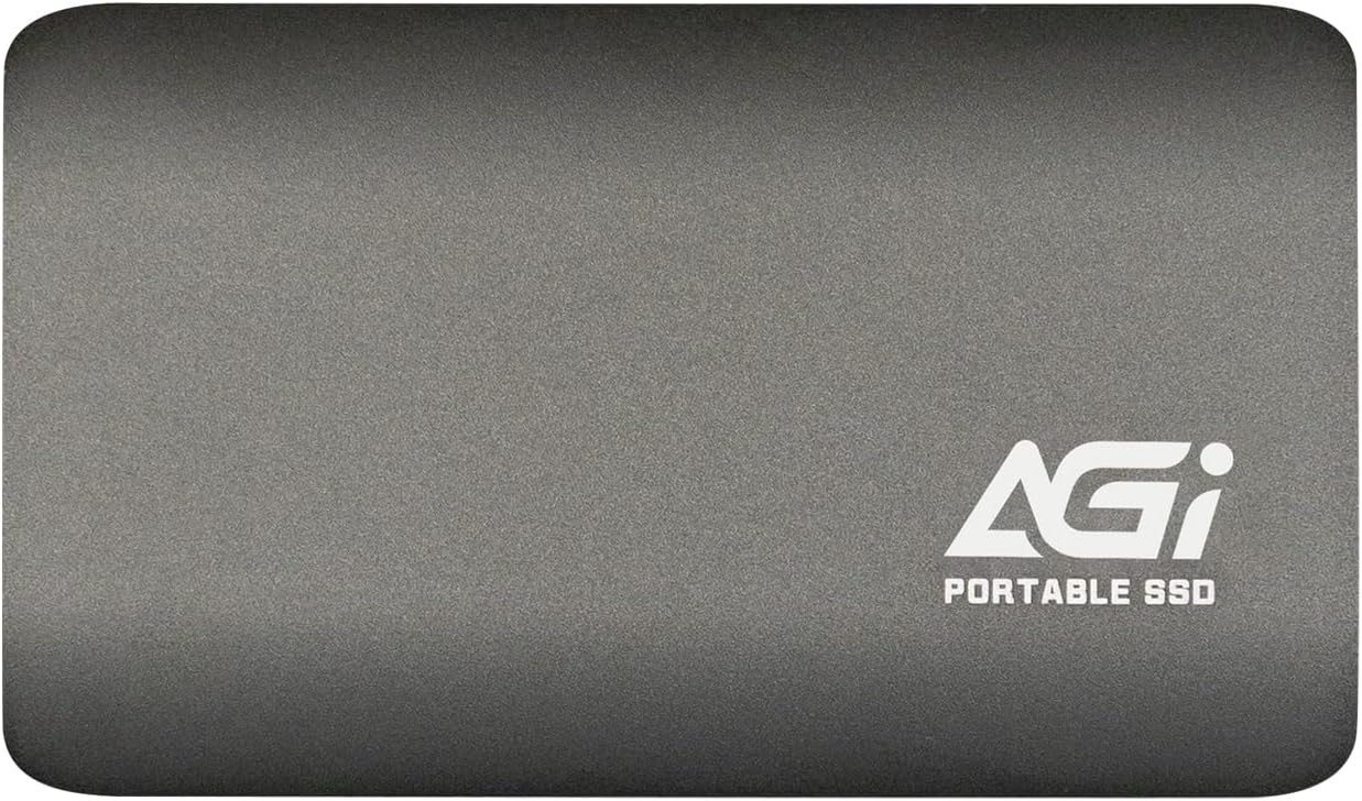 Amazon.com: AGI 1TB ED138 Portable External SSD, USB3.2 Gen2 Type-C to ...