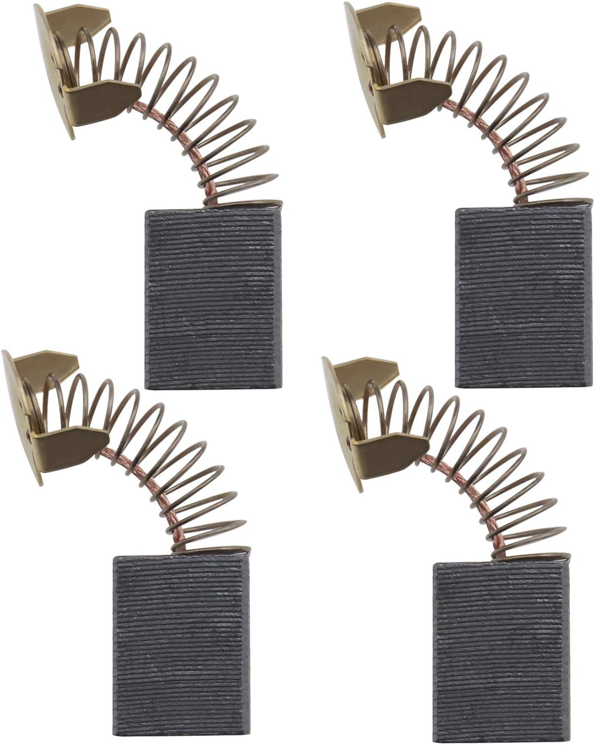 Amazon.com: SING F LTD 2 Pairs Carbon Brushes 16.5mmX13.5mmX6.5mm ...