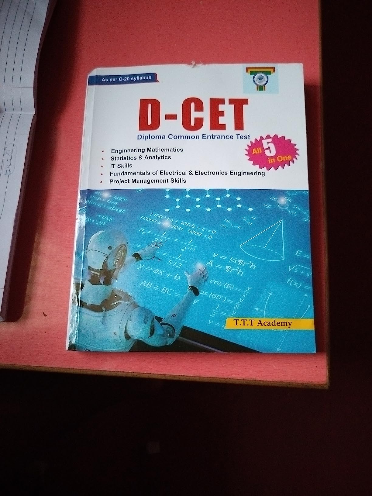 Diploma Cet Dcet Book C20 Syllabus All 5 Subjects : Amazon.in: Books