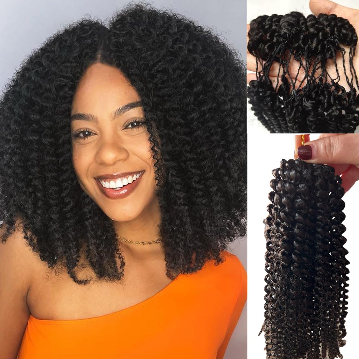 Amazon.com : Feather Crochet Knotless Pre-Separated Crochet Hair ...