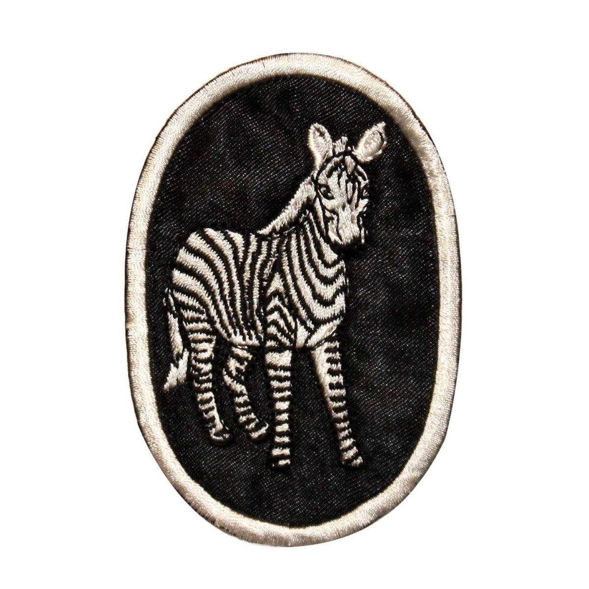 Cool-Patches ID 0752 Zebra Badge Patch Wild Life Zoo Portrait ...