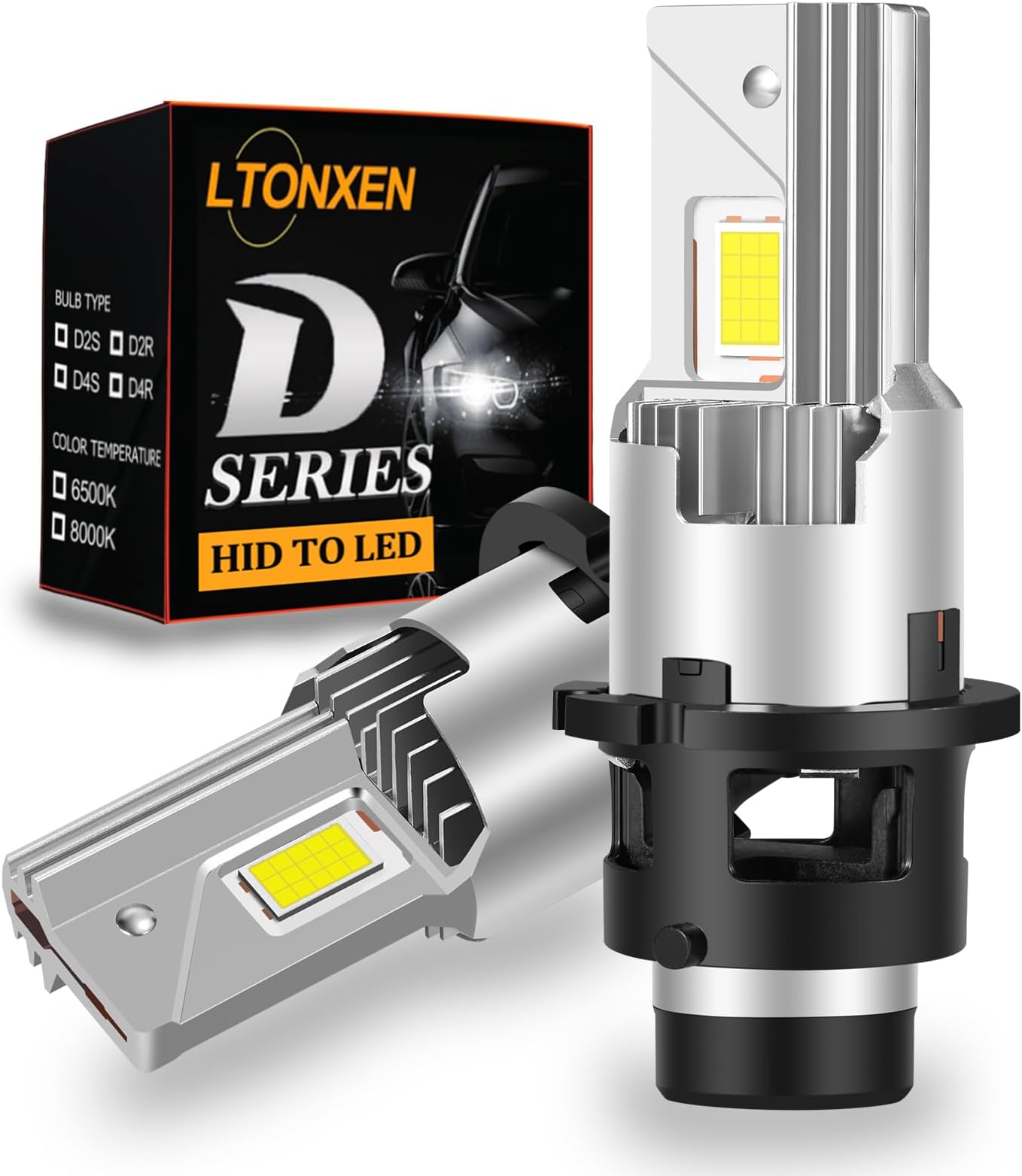 Amazon | 【D4R専用 業界初登場】Briteye D4R LEDヘッドライト 車検対応 純正と同じ発光点 爆光 6500K ホワイト ...