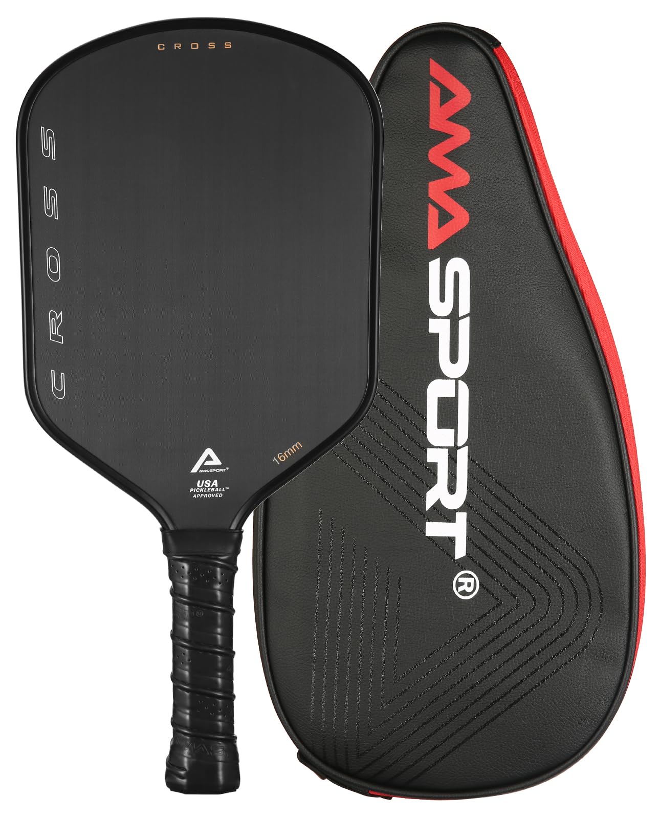 Snapklik.com : PICKLETECH Cross Raw T700 Carbon Fiber Hybrid Pickleball ...
