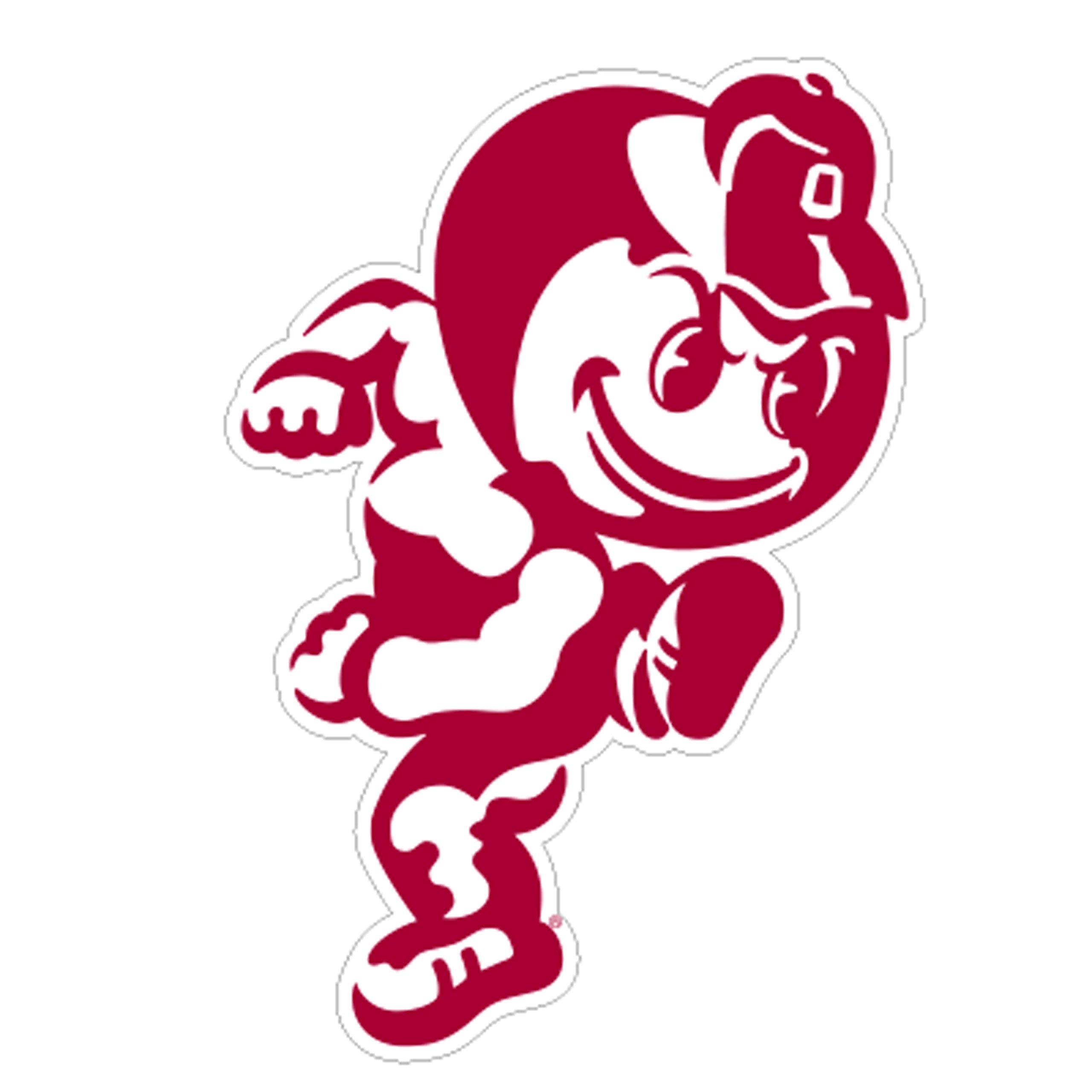 Ohio State Magnet Official Ohio State Buckeyes 9" Helmet Magnet - Car ...