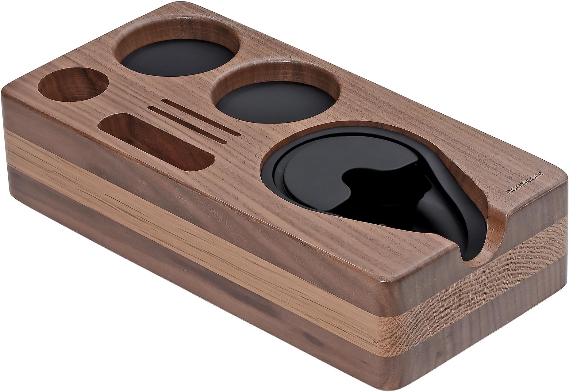 Amazon.com: Normcore Espresso Tamping Station, Natural American Walnut ...