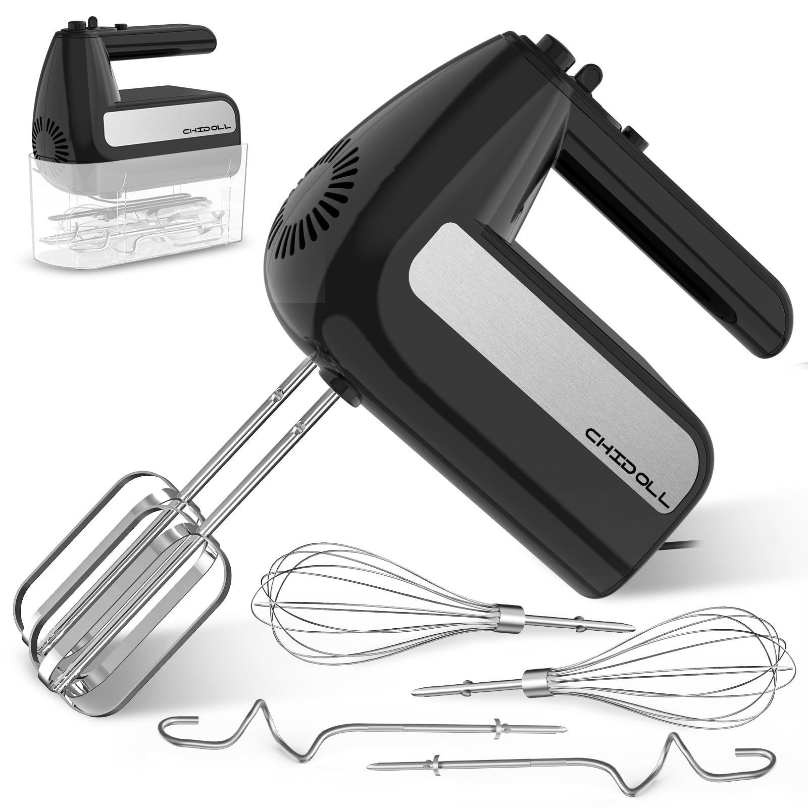 5 Speed Electric Hand Mixer 800w Handheld Mixer With Turbo | Desertcart ...