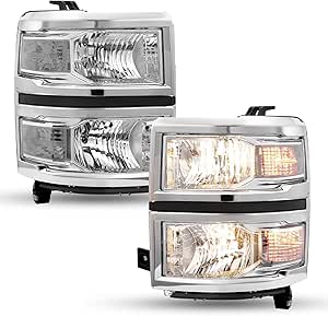 Amazon.com: JSBOYAT Headlight Assembly Replacement for 2014 2015 Chevy ...