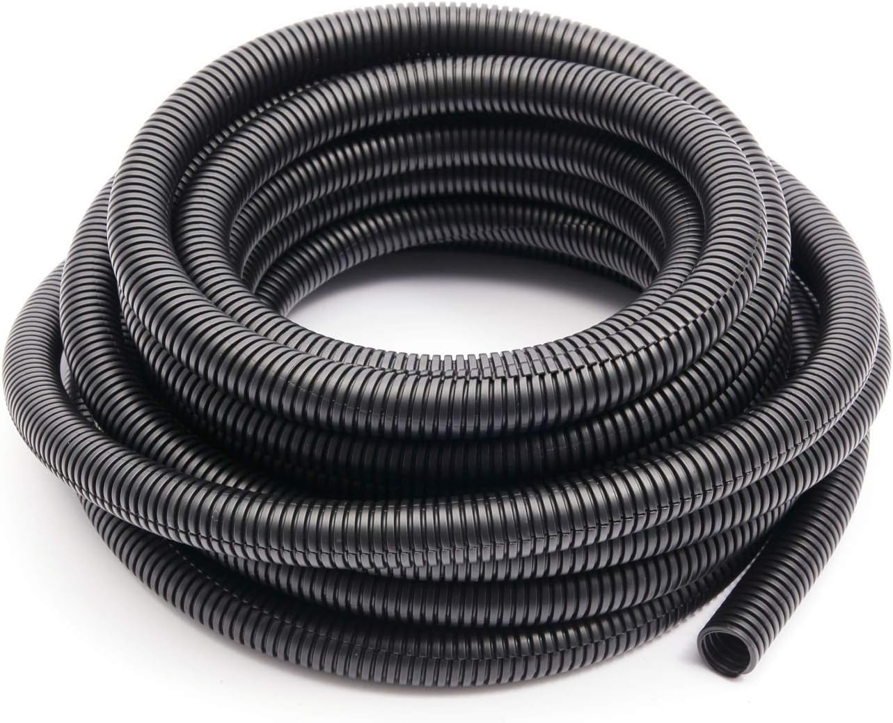 SurePromise Corrugated Conduit Split Plastic Flexible Cable Protection ...