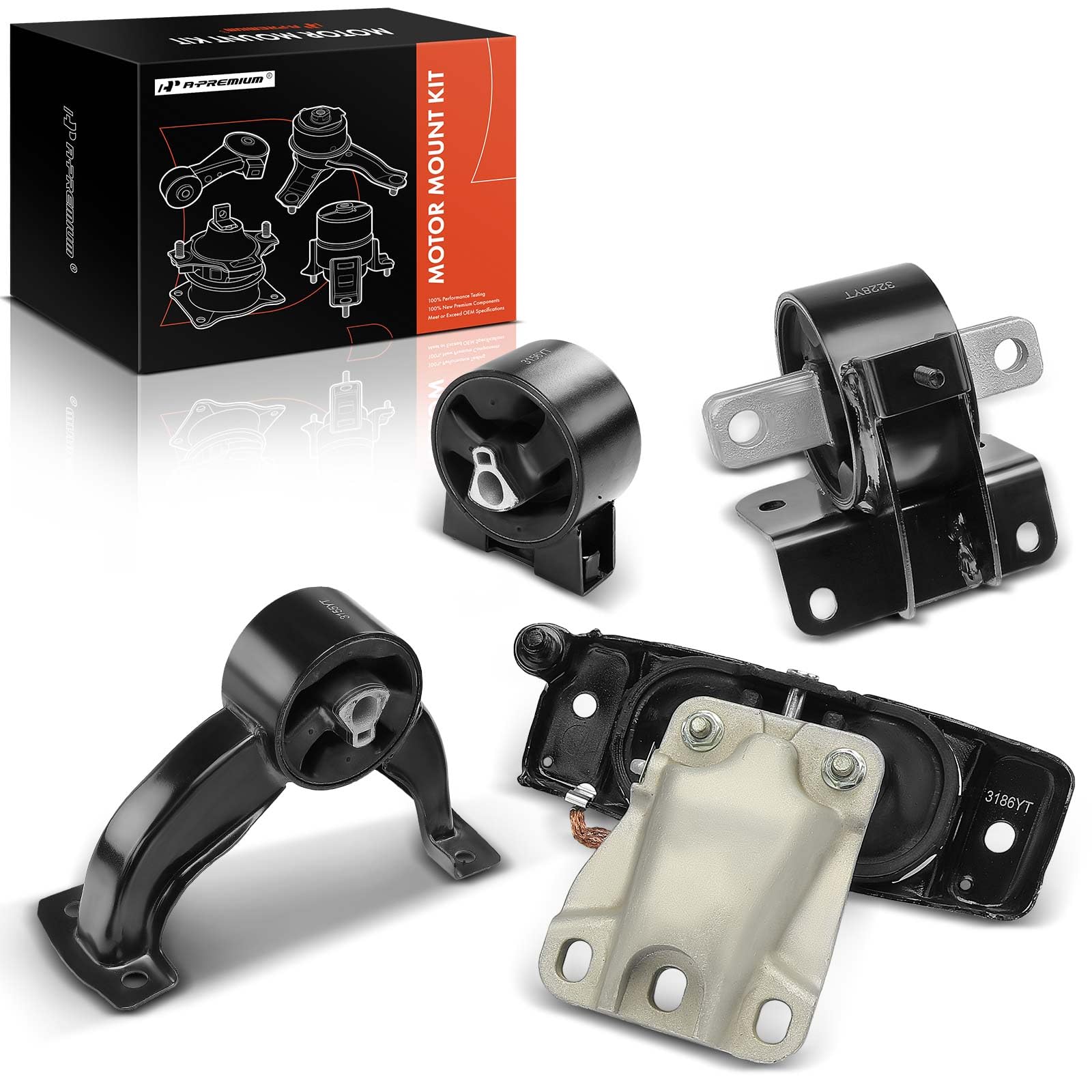 Amazon.com: A-Premium Engine Motor Mount and Transmission Mount Kit Compatible with Dodge Grand ...